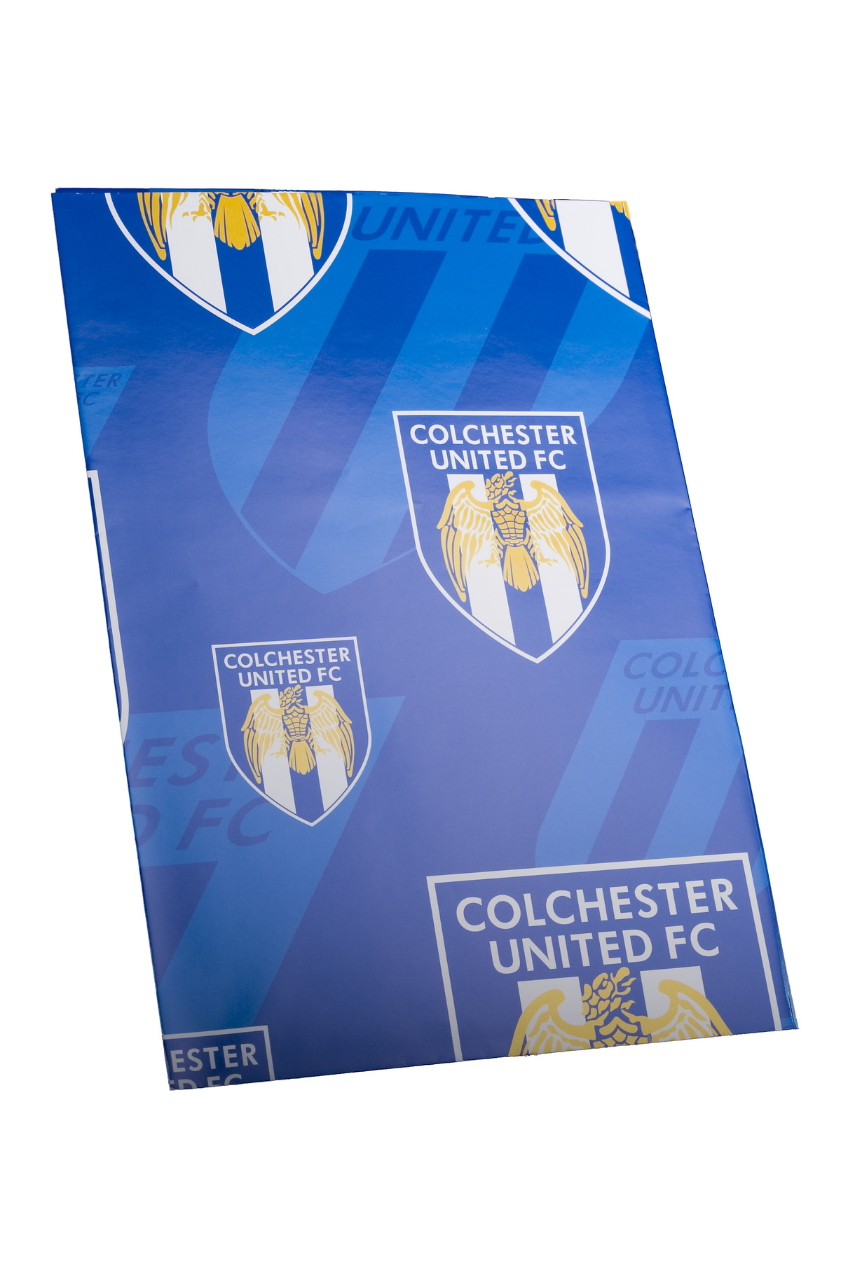 Colchester United Football Club's Online Shop - 3Pk Wrapping Paper